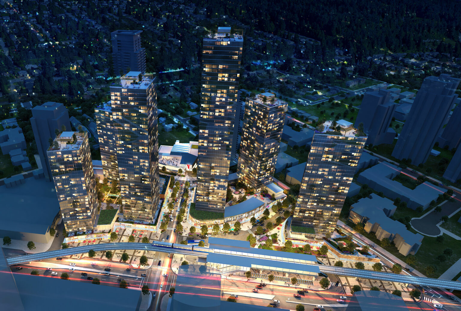 Burquitlam-Plaza-Aerial-Rendering_Web – The Future of Burquitlam Plaza